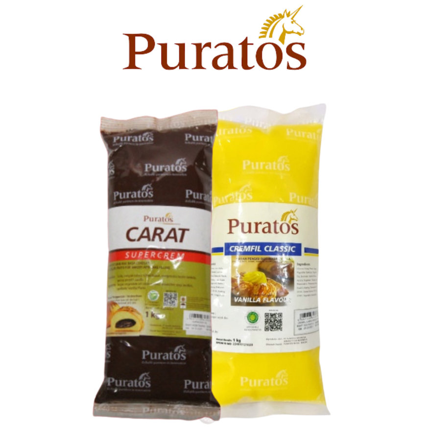 Jual PURATOS Chocolate Paste Filling 1kg & PURATOS Vanilla Flavour ...