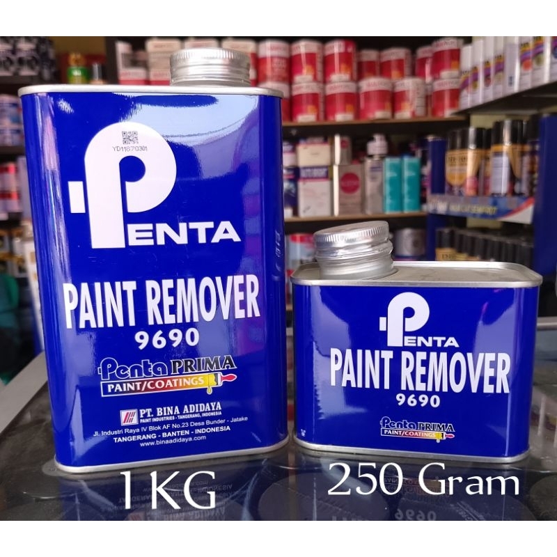 Jual Paint Remover Perontok Cat 1/4kg atau 250gram Penta NEOREVER ...