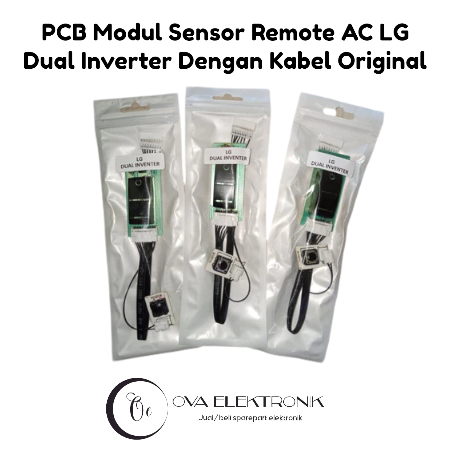 Jual PCB Modul Sensor Remote AC LG Dual Inverter Dengan Kabel Original ...