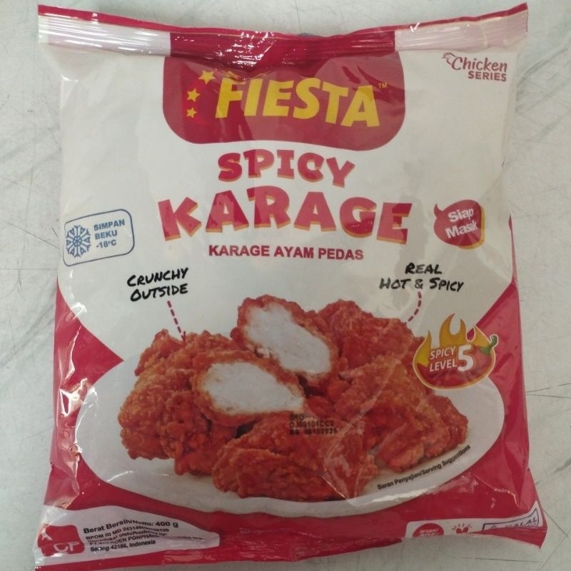 Jual FIESTA SPICY KARAGE 400GR | FIESTA SPICY CHICKEN KARAGE 400GR ...