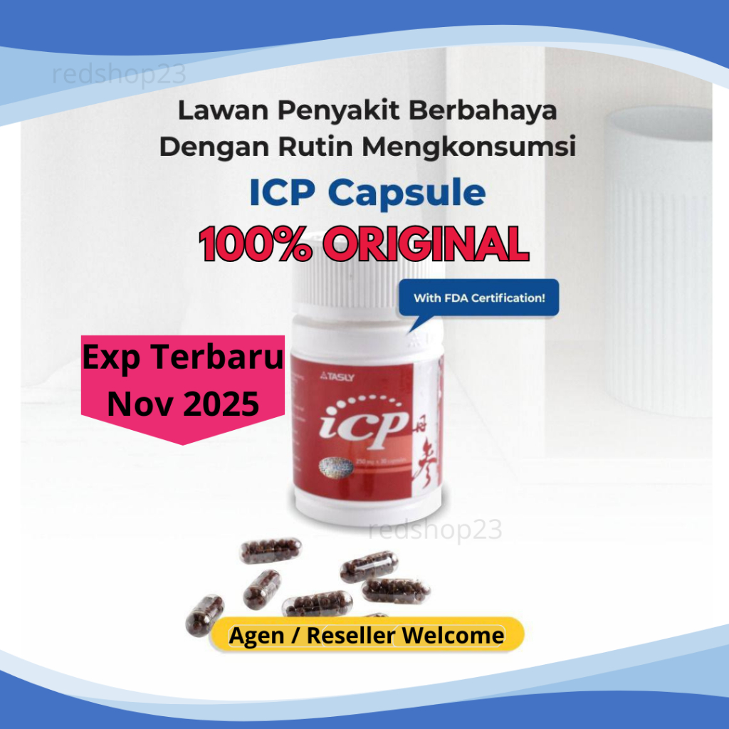 Jual [BISA COD] ICP Capsule Original Berhologram - Obat Herbal Jantung ...