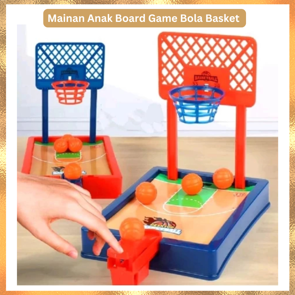 Jual Mainan Anak Board Game Bola Basket BasketBall | Shopee Indonesia