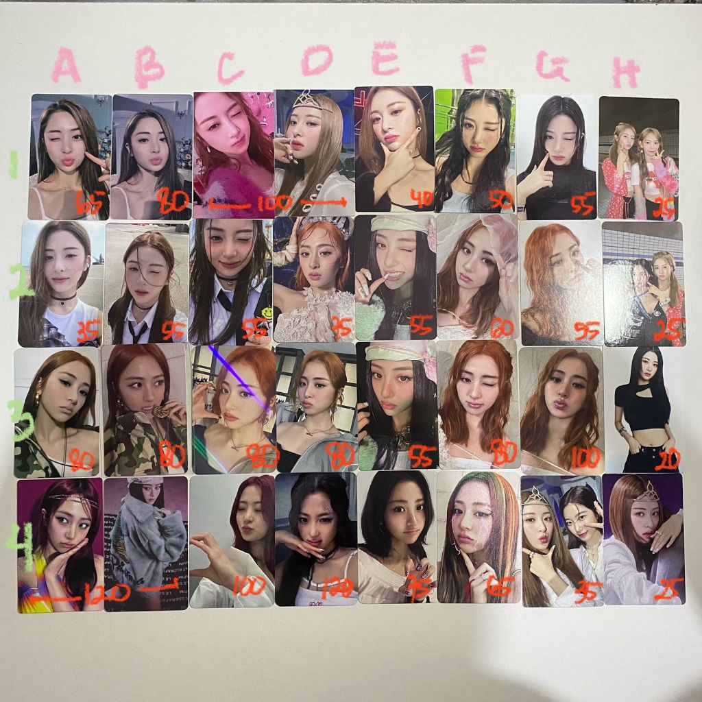 Jual [ OFFICIAL ] yunjin le sserafim photocard pob benefit bene ...