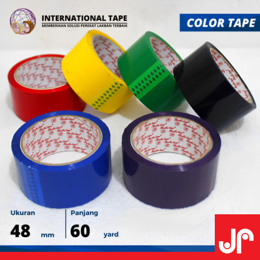 Jual LAKBAN WARNA BODHI TAPE 48MM X 60 YARD / LAKBAN WARNA ISOLASI ...