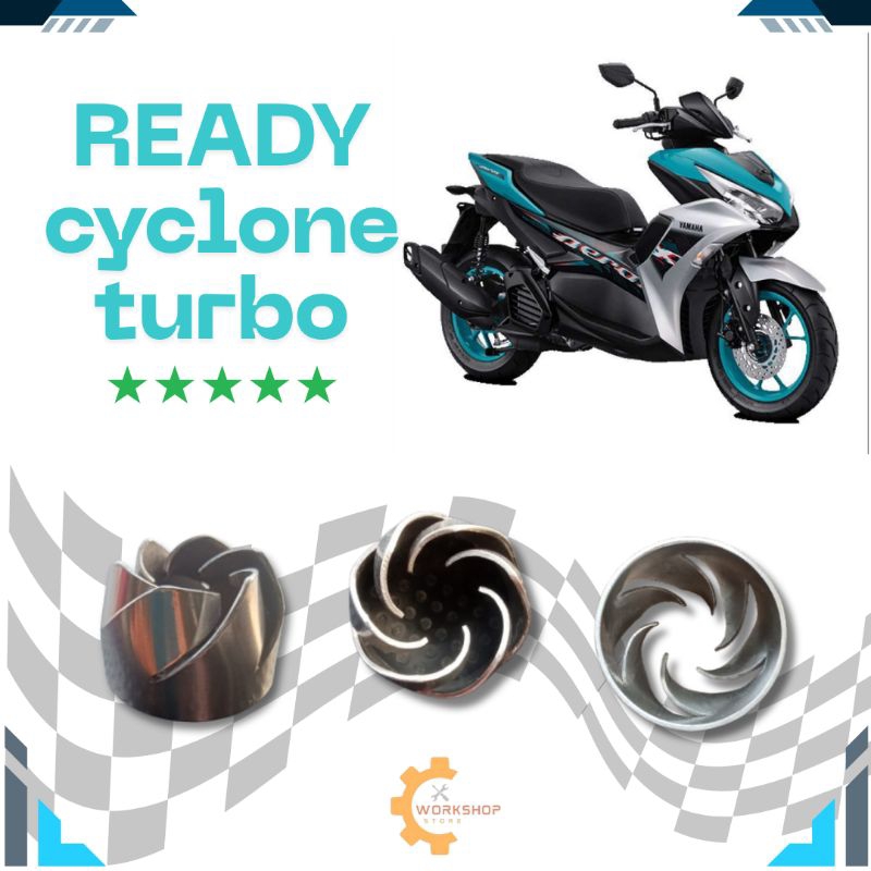 Jual Cyclone turbo AEROX old, Conected | Shopee Indonesia