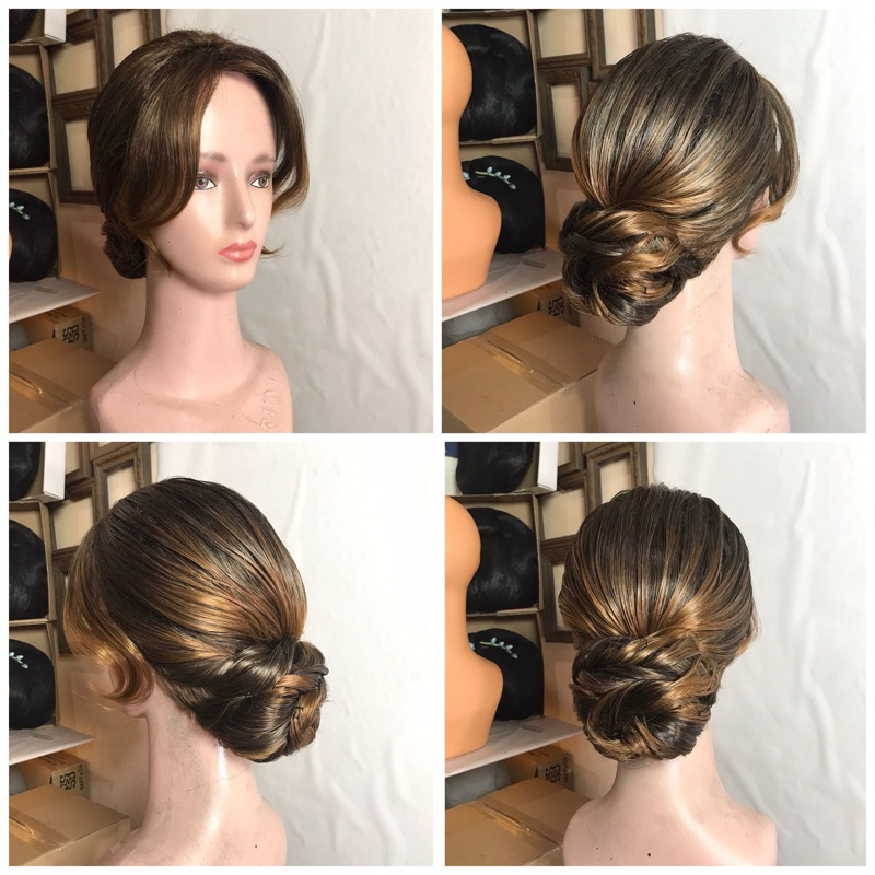 Jual wig sanggul hairdo modern ( READY STOK ) | Shopee Indonesia