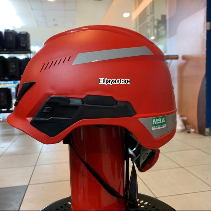 Jual Helm MSA V-Gard H1 Safety Helmet Trivent Lokal Fastrack SNI Merah ...