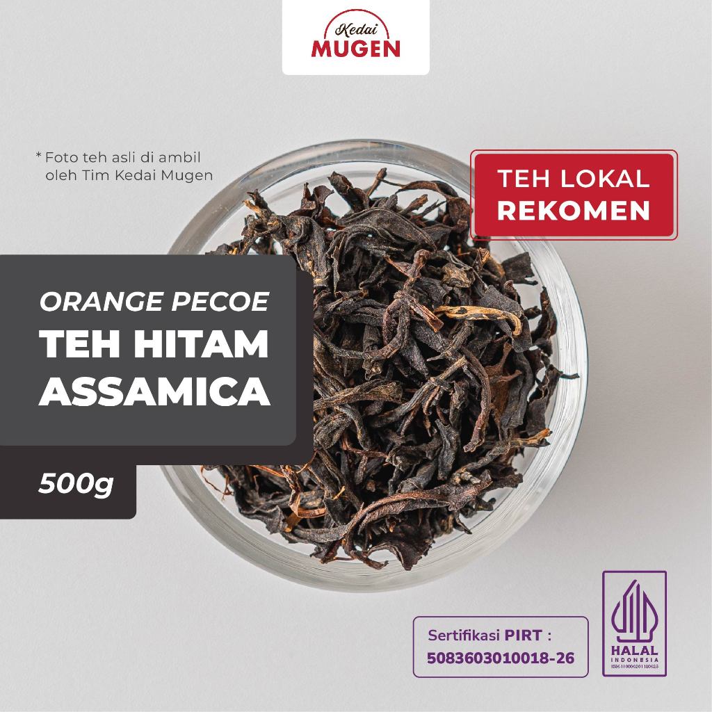 Jual Kedai Mugen - Teh Hitam Asli Jawa / Java Black Tea Grade Orange ...