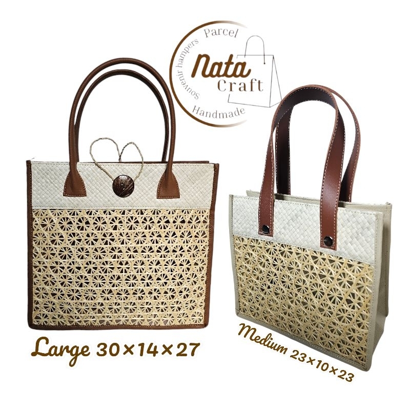 Jual Nata craft-Tas Hampers Anyaman Bambu Terbaru Tas Souvenir | Shopee ...