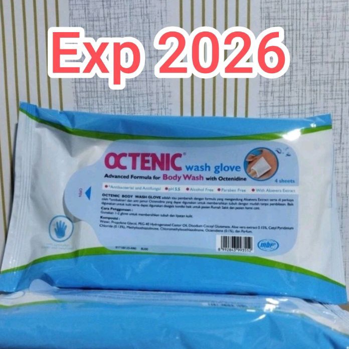 Jual PENAWARAN TERBAIK OCTENIC BODY WASH GLOVE washlap waslap | Shopee ...