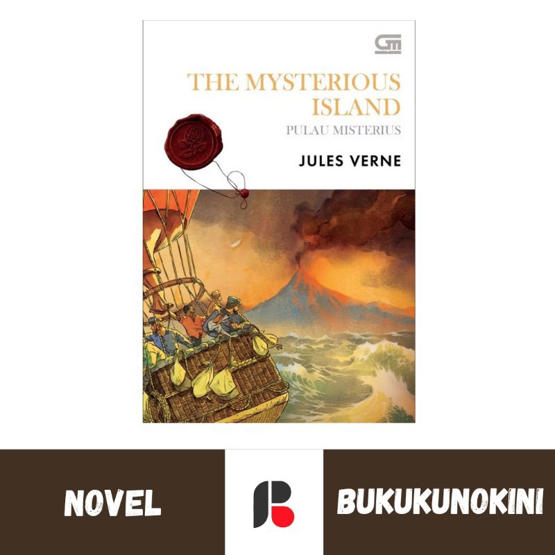 Jual (Original, Segel) Novel The Mysterious Island/Pulau Misterius ...