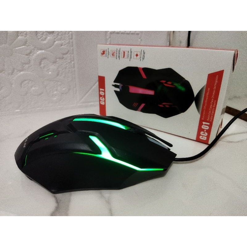 Jual Mouse gaming rgb Gc-01 | Shopee Indonesia