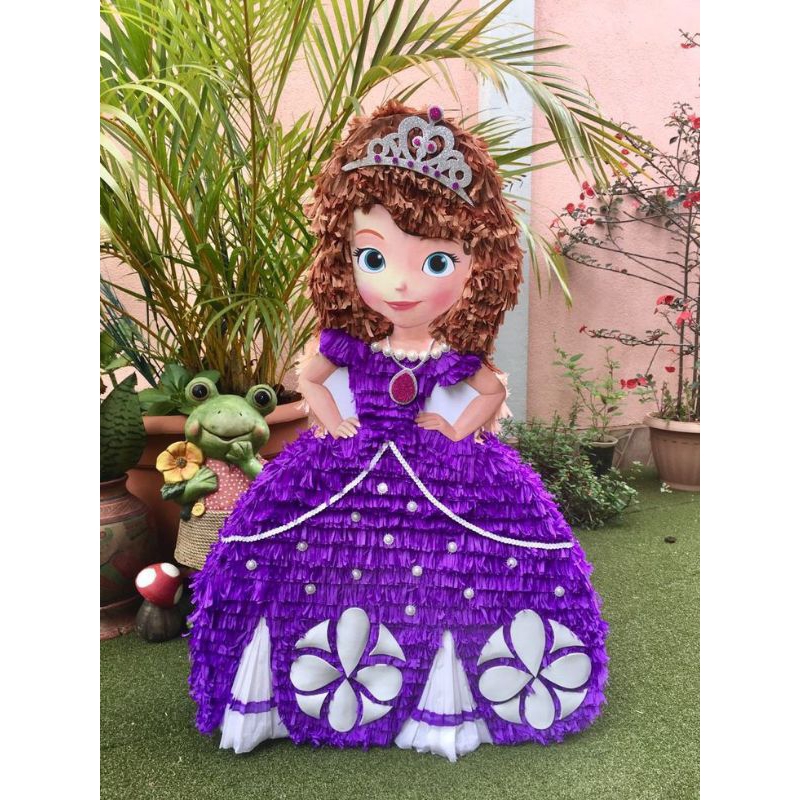 Jual Pinata Pukul/Pinata tarik karakter ulang tahun motif princess ...