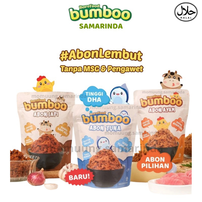 Jual BUMBOO Abon Asli - Abon Tekstur Lembut MPASI Si Kecil - Sumber ...