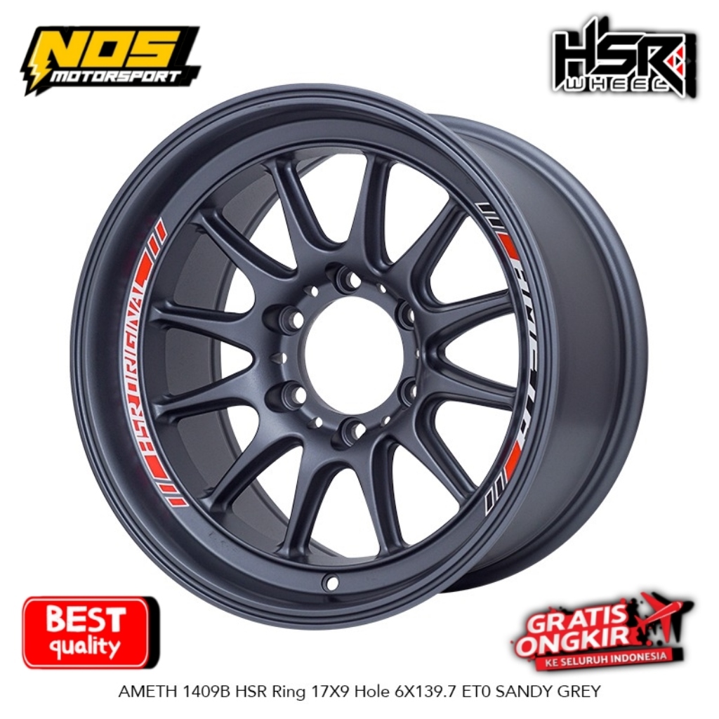 Jual VELG MOBIL PAJERO FORTUNER HILUX TRITON R17 LEBAR 9 ET0 HSR AMETH RING 17 | VELG CELONG ...