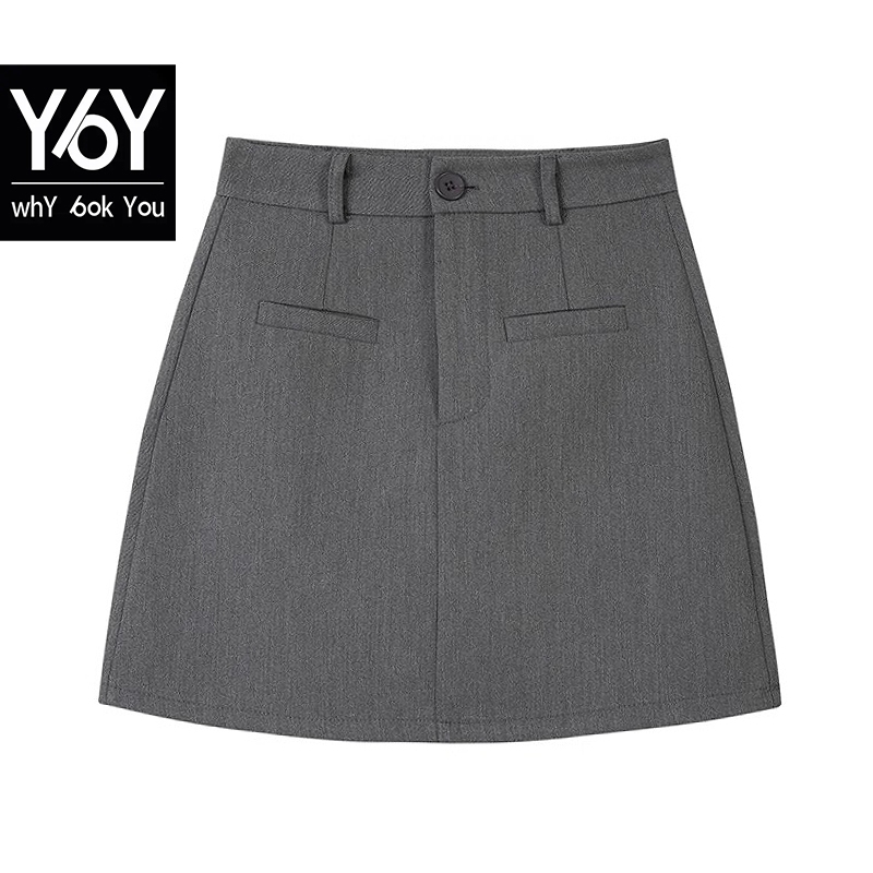 Jual Y6Y - Rok pendek Kasual A-Line soft Premium gaya korea wanita ...