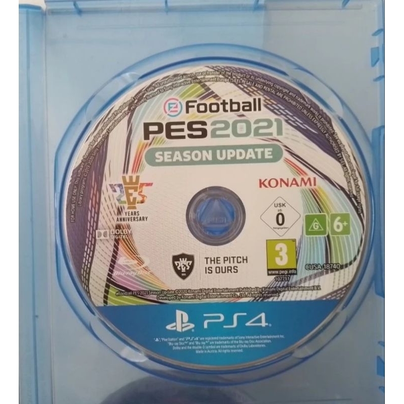 Jual kaset pes 2021 ps4 no cover | Shopee Indonesia