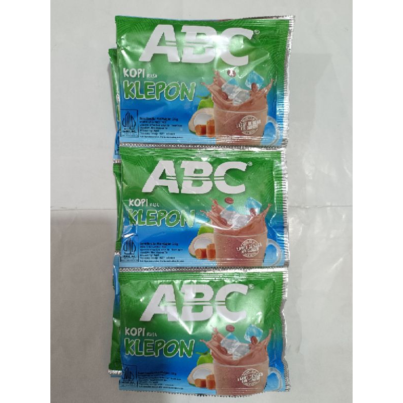 Jual Kopi ABC Klepon Renceng 10 Bks @ 25g | Shopee Indonesia