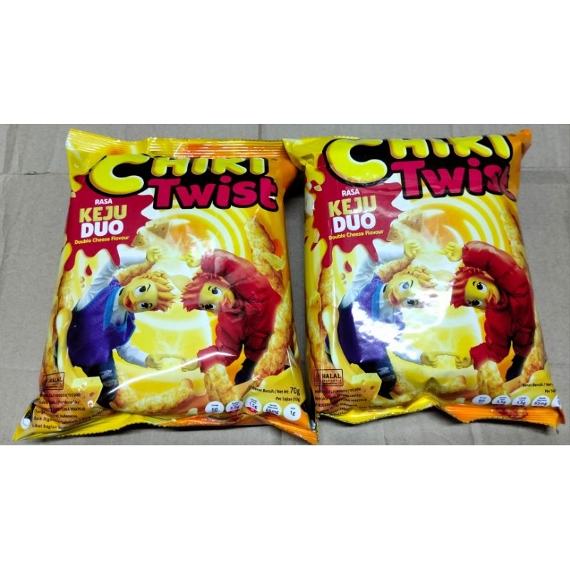 Jual Chiki Twist Rasa Keju Duo 70g | Shopee Indonesia