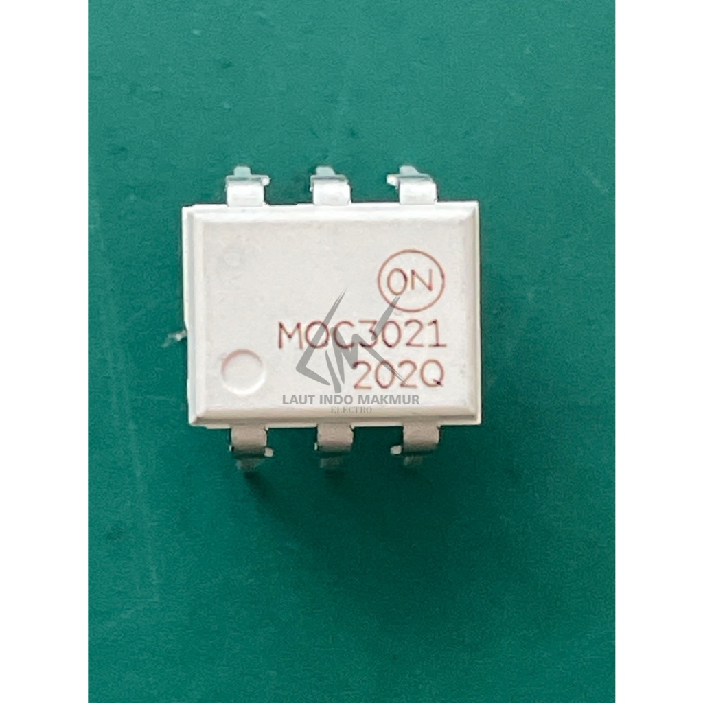 Jual OPTO COUPLER MOC3021 ORIGINAL MERK ON MOC 3021 DIP-6 OPTOISOLATOR OPTOCOUPLER TRIAC IC ...