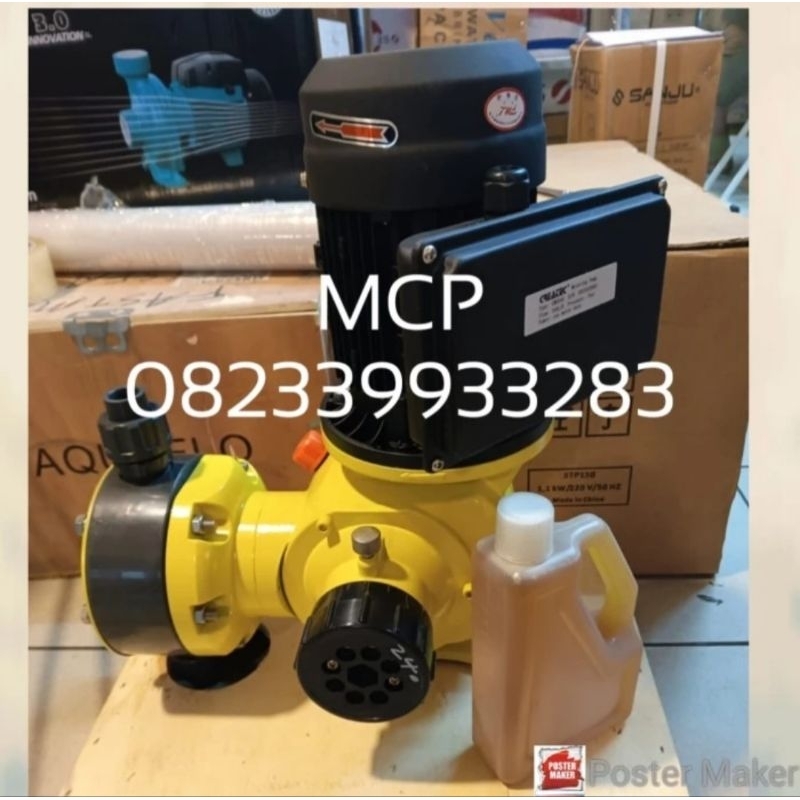 Jual DOSING PUMP 240 LITER / JAM POMPA CHEMICAL 240 LPH POMPA KIMIA 240 ...