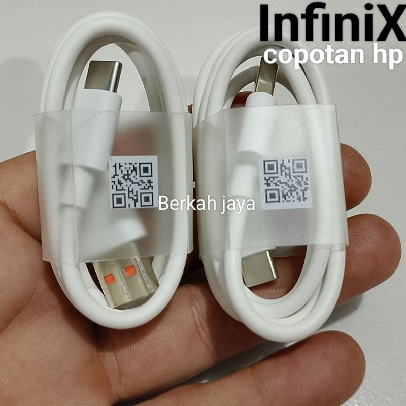 Jual Kabel Data infinix type C Original Note 8,8i/Note 10/Note 11 pro ...