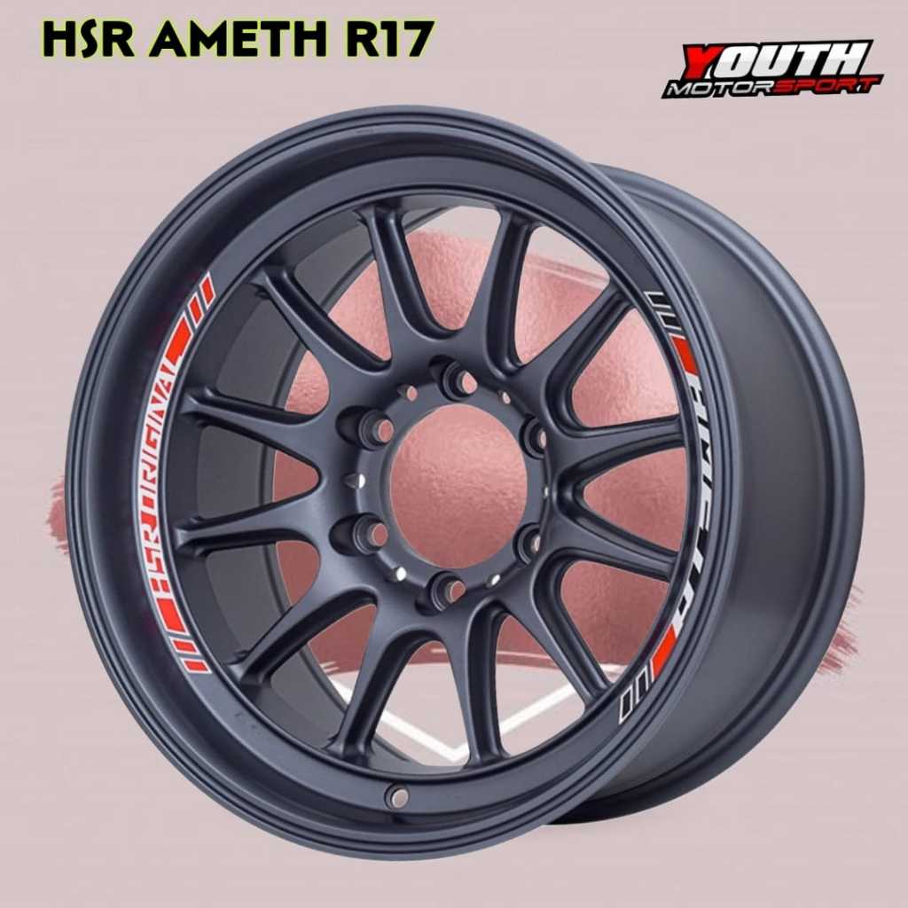Jual VELG R17 HSR AMETH COCOK UNTUK FORTUNER,HILUX,TRITON DLL | Shopee ...
