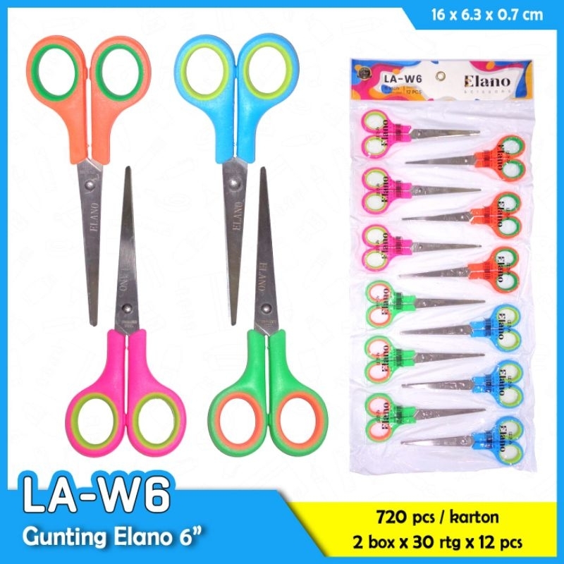 Jual Gunting Besar Hw 6 panjang 6,5 inch Harga untuk 1 Renceng isi 12 ...