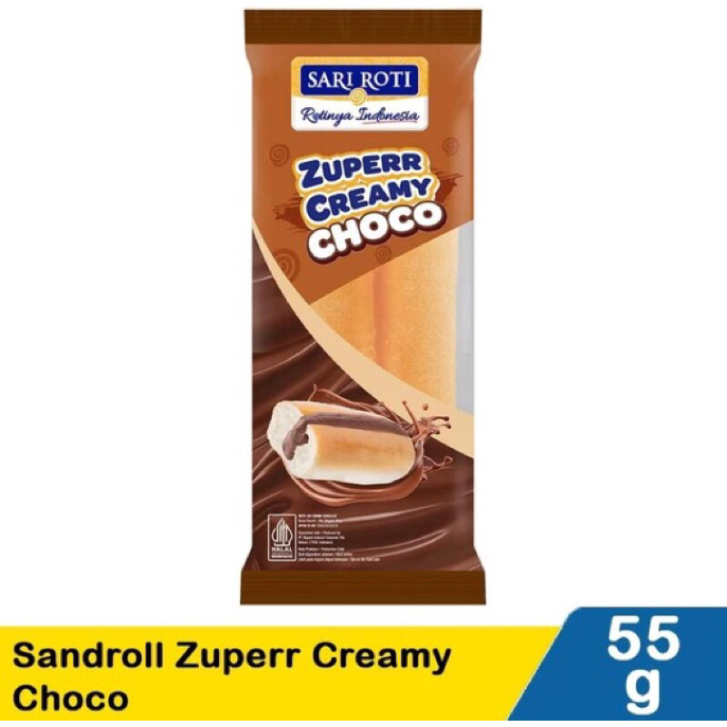 Jual SARI ROTI | roti rasa cream coklat | enak praktis dan ramah di ...