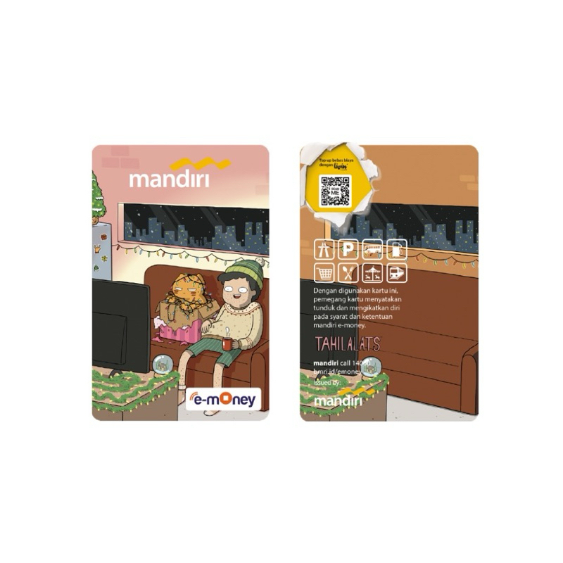 Jual EMONEY CARD ETOLL MANDIRI EDISI TAHILALATS NONTON | Shopee Indonesia