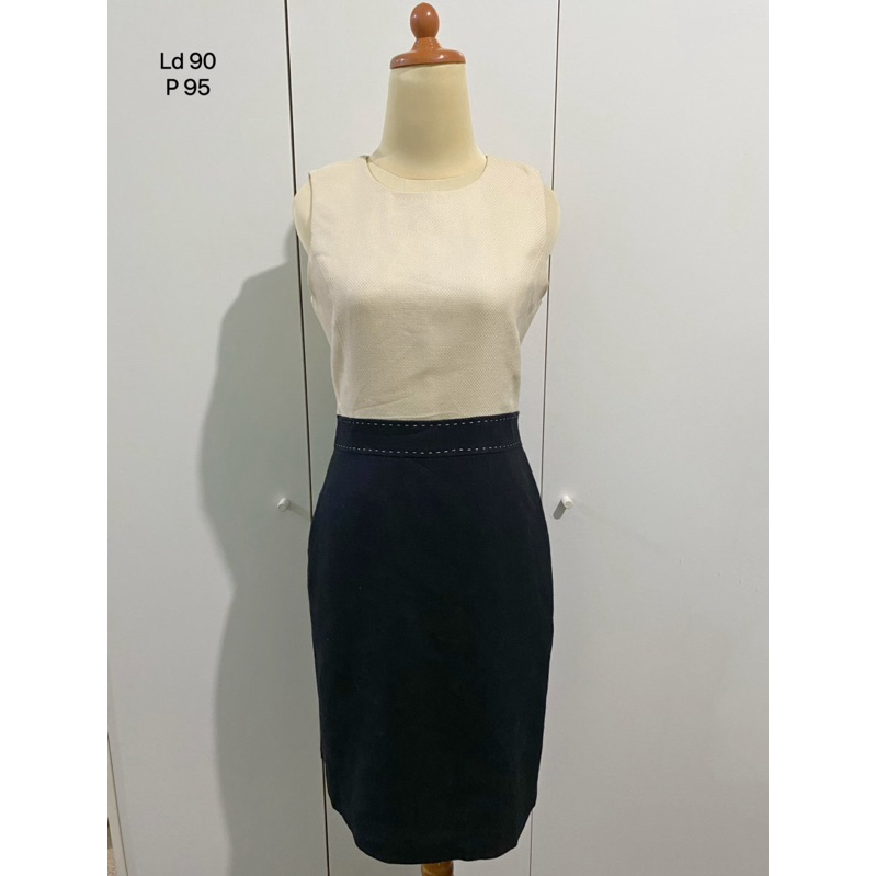 Jual formal basic dress hitam bw | Shopee Indonesia