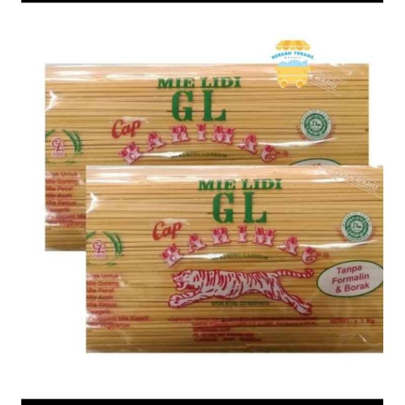 Jual Mie lidi GL cap Harimau1kg/mie gomak | Shopee Indonesia