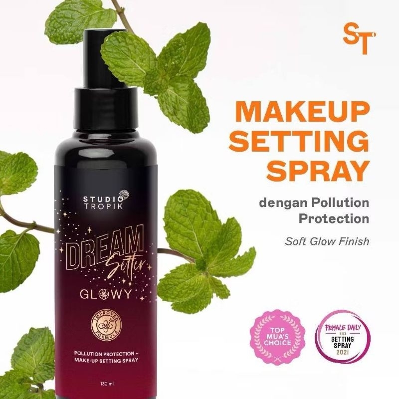 Jual Studio Tropik DreamSetter Glowy 2.0 Pollution Protection Make-up ...