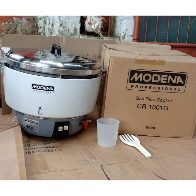 Jual Gas Rice Cooker Kapasitas Besar Modena CR 1001G | Shopee Indonesia