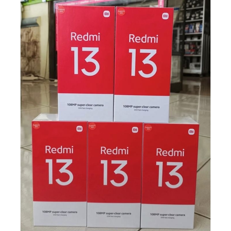 Jual Xiaomi Redmi 13 RAM 8/128 GB dan RAM 8/256 GB NEW GARANSI RESMI ...