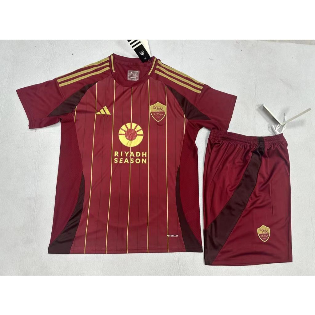 Jual JERSEY ROMA HOME 2024 2025 GRADE ORI IMPORT - JERSEY BOLA ROMA ...