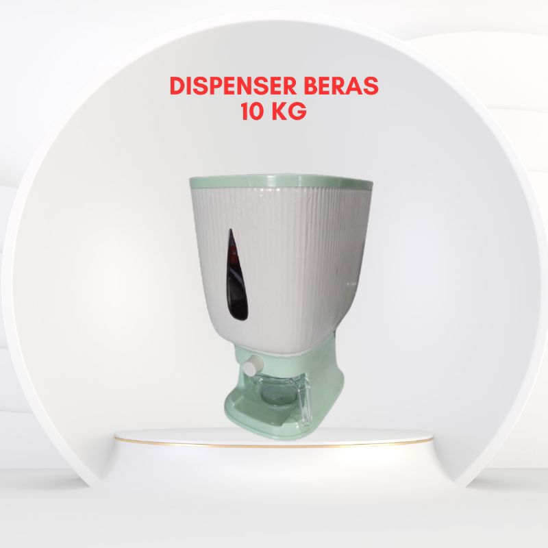 Jual DISPENSER BERAS 10 KG TRILINS DILENGKAPI CUP BERAS BAHAN PLASTIK ...