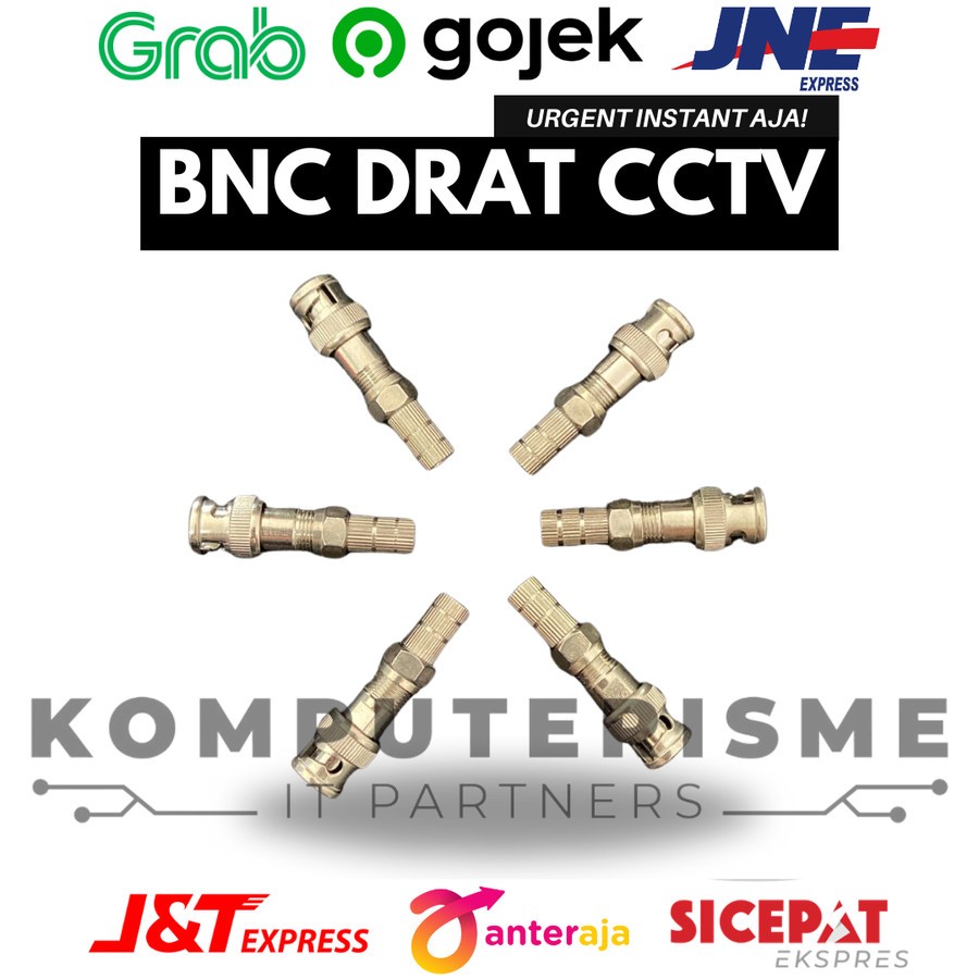 Jual BNC KONEKTOR CONNECTOR DRAT CCTV RG59 RG6 MALE COAXIAL BAUT TOP | Shopee Indonesia