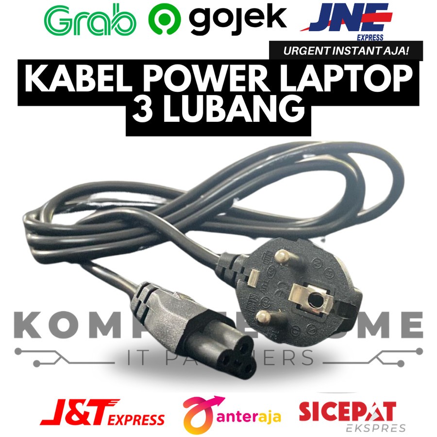 Jual Kabel Power Laptop - Kabel Power Adaptor Charger Laptop 3 Lubang ...