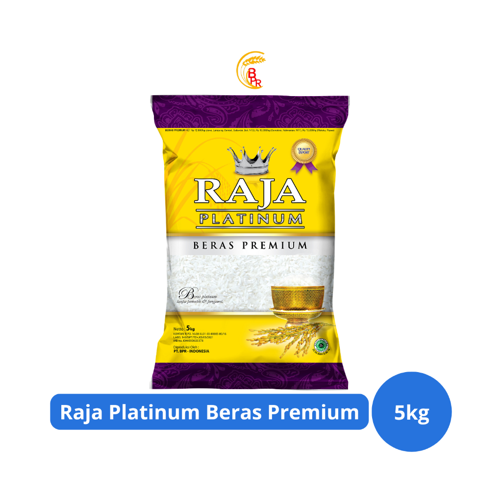 Jual Raja Platinum Beras Premium 5kg | Shopee Indonesia