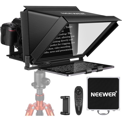 Jual Neewer X12 Portable Remote Teleprompter 14 Inch for Camera ...