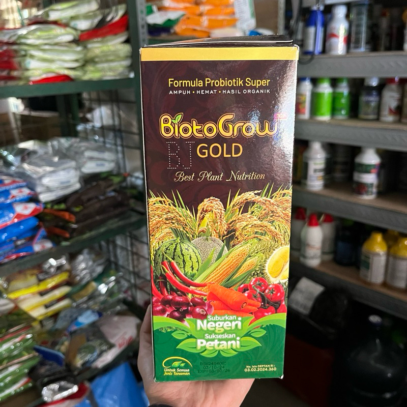 Jual BIOTOGROW GOLD 1 LITER FORMULA PROBIOTIK SUPER PUPUK ORGANIK ...