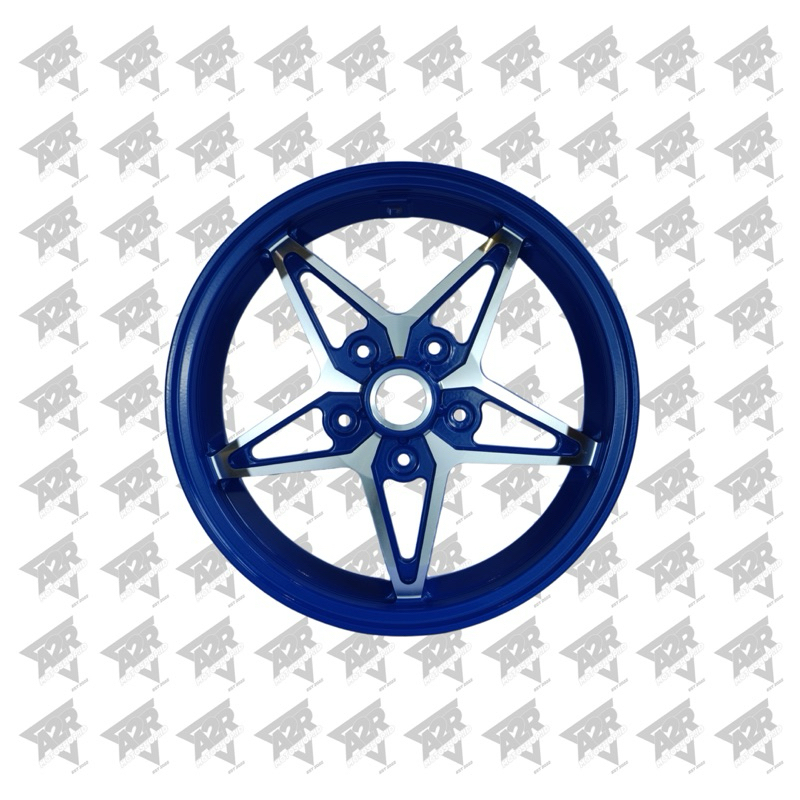 Jual Velg Race Boy Five Star Blue Vespa Sprint Primavera | Shopee Indonesia