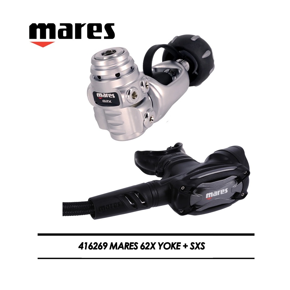 Jual 416269 Regulator 1St Stage Mares 62X With 2nd Stage Octopus SXS ...