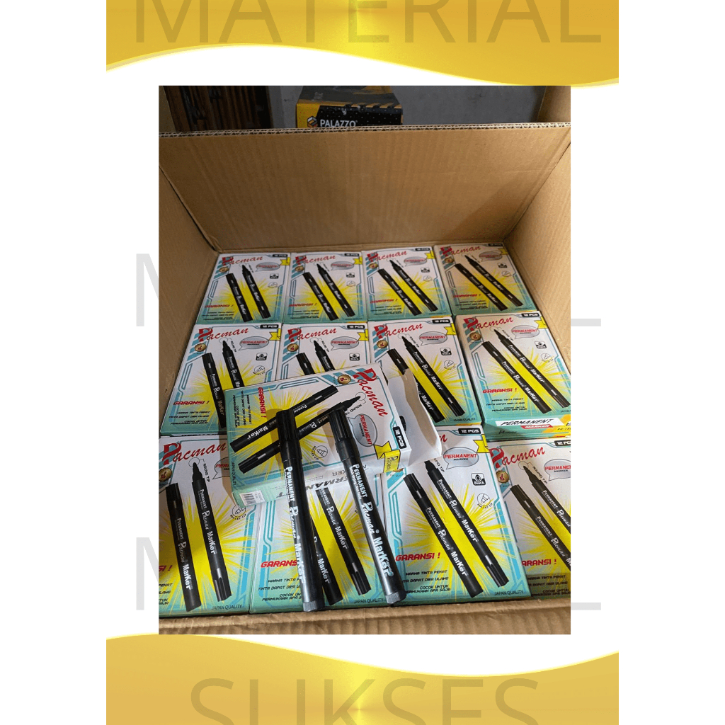 Jual SPIDOL BESI PERMANEN SOLID STEEL MARKER PERMANENT BESI KAYU KARET ...