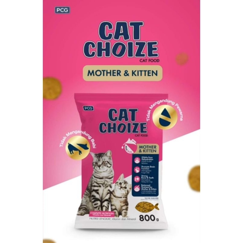 Jual Cat choize mother and kitten with milk-makanan kucing cat choize ...