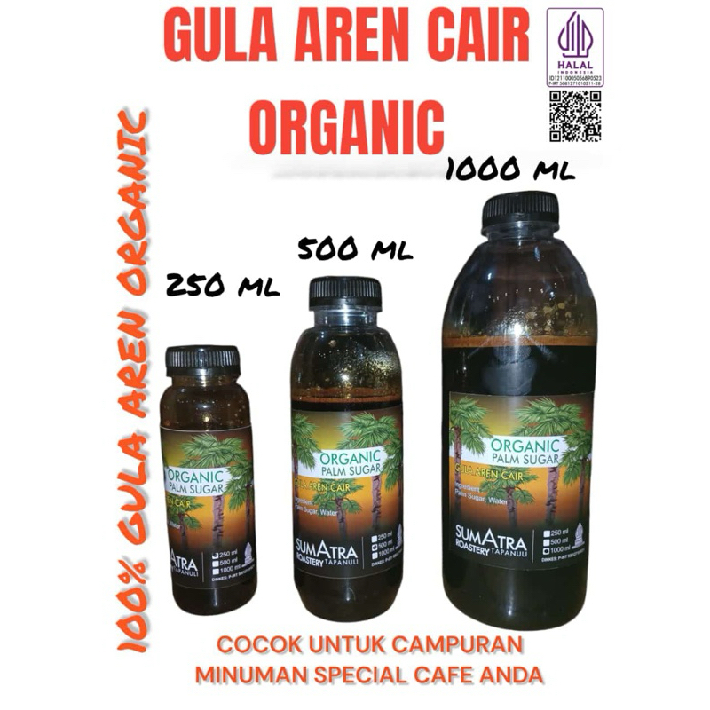 Jual Gula Aren Cair Organic | Shopee Indonesia