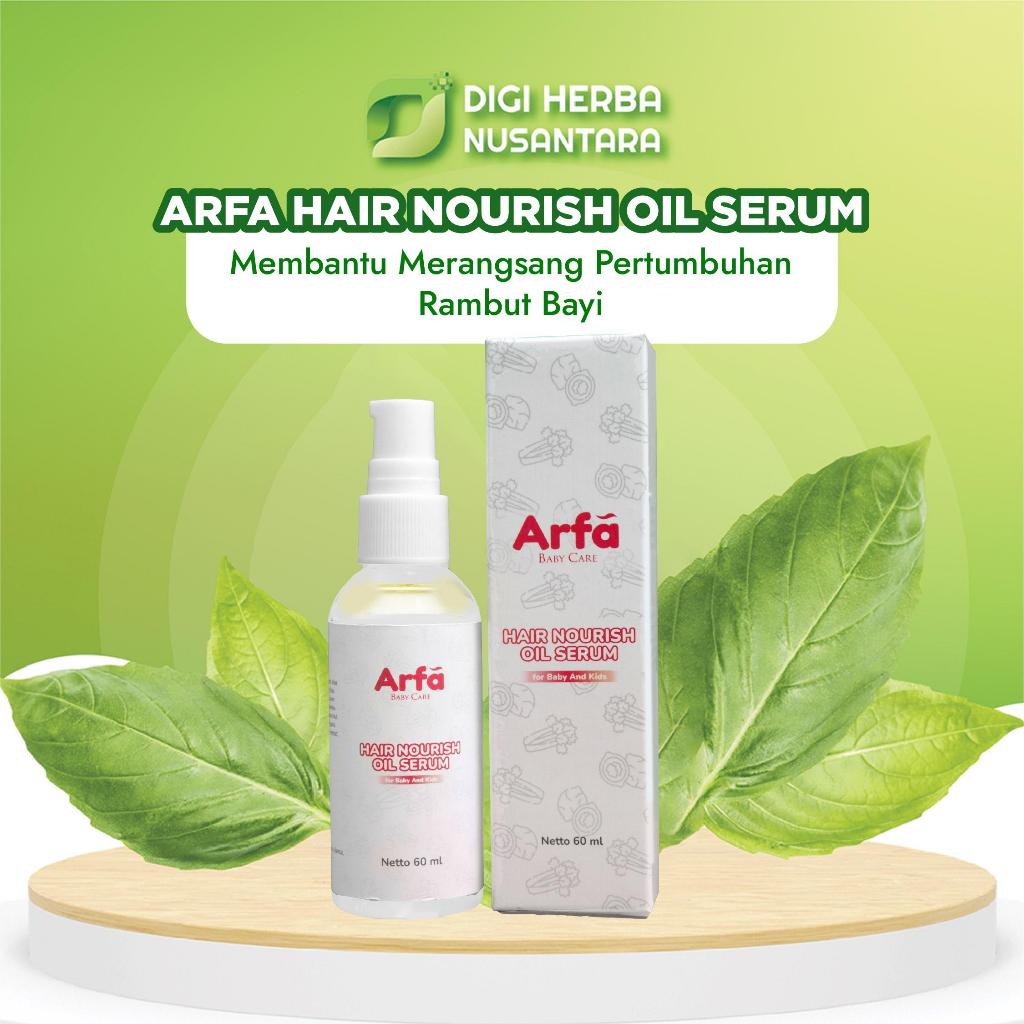Jual Arfa Baby Care 60ml - HAIR NOURISH OIL SERUM Membantu Merangsang ...