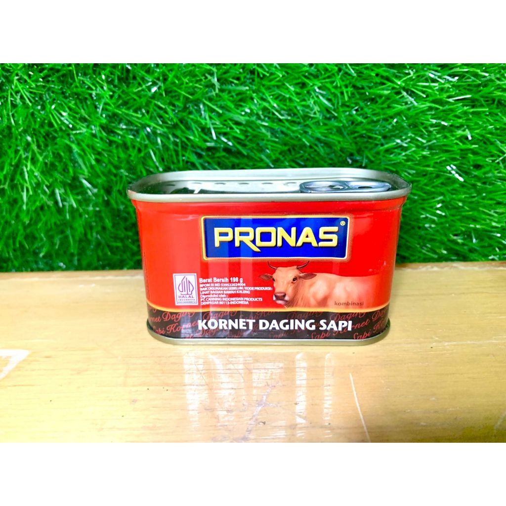 Jual Pronas Kornet Daging Sapi 198gr/Corned Beef 198gr | Shopee Indonesia