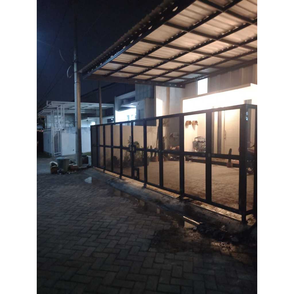 Jual Pagar rumah perforated plat model lipat | Shopee Indonesia
